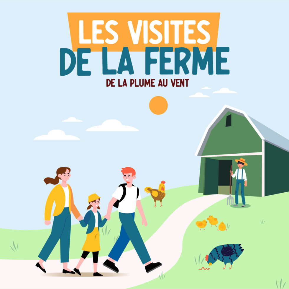 Les evenements de la ferme - La plume au vent